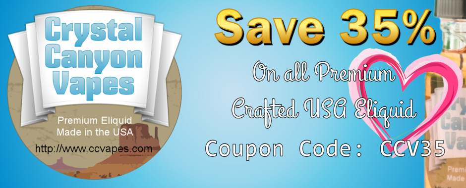 Crystal Canyon Vapes: American Made Eliquid Voted Best Ejuice