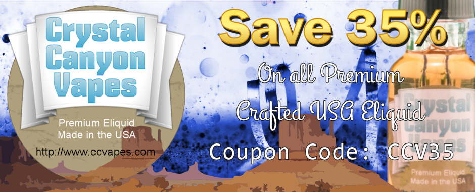 Crystal Canyon Vapes: American Made and Voted Best Flavor
